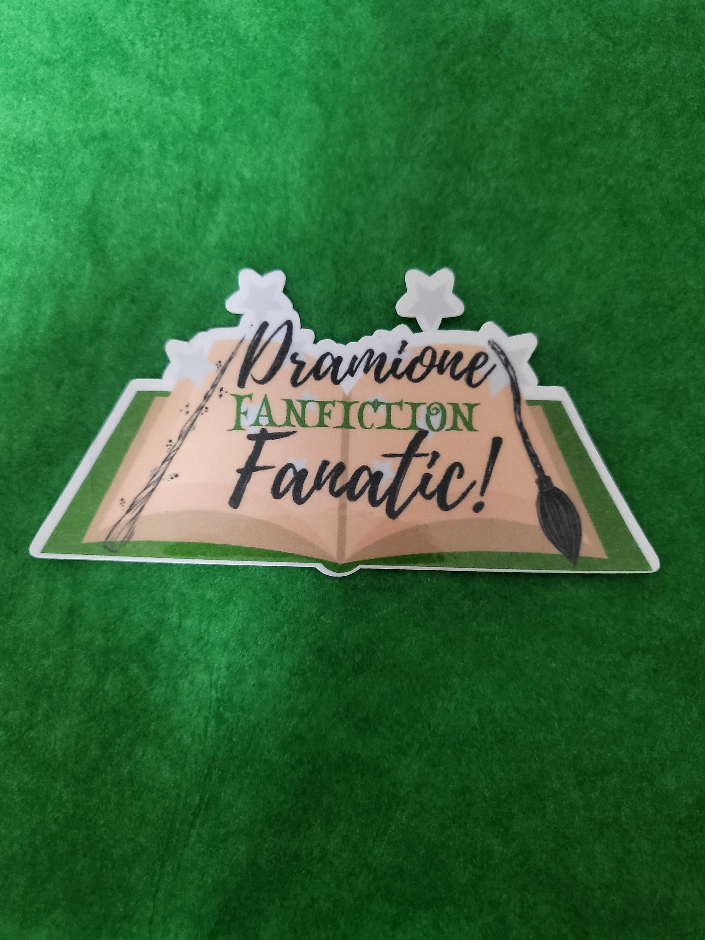 DRAMIONE Sticker Pack 5 Stickers Glossy Sticker Sheet Fanfiction ...