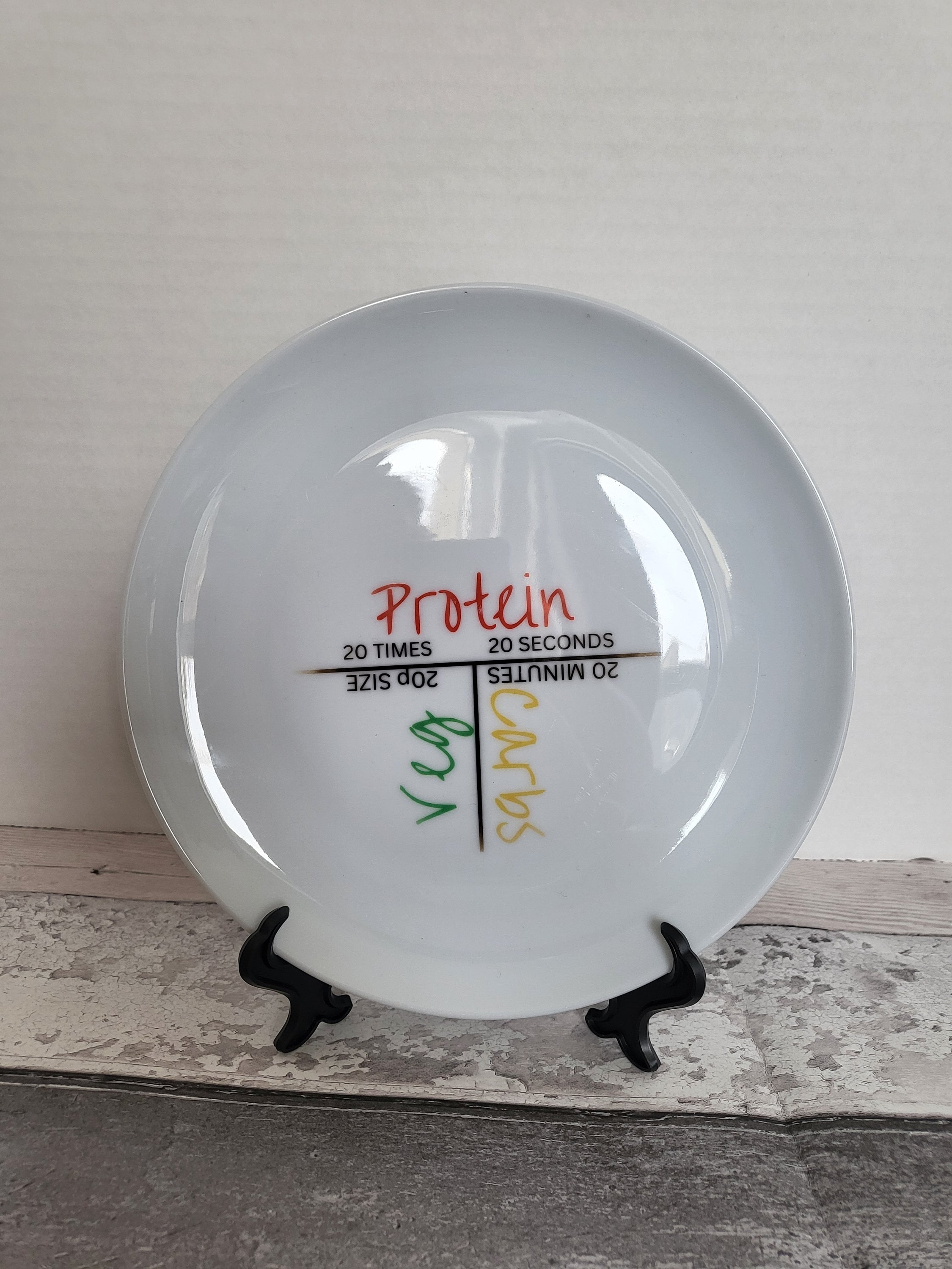 Bariatric Portion Plate: Handmade Ceramic VSG Gastric Sleeve / Gastric ...
