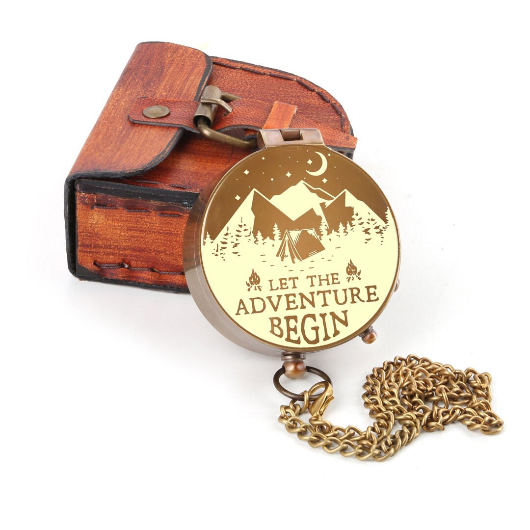 Personalized Compass Custom Compass Engraved Christmas - Etsy