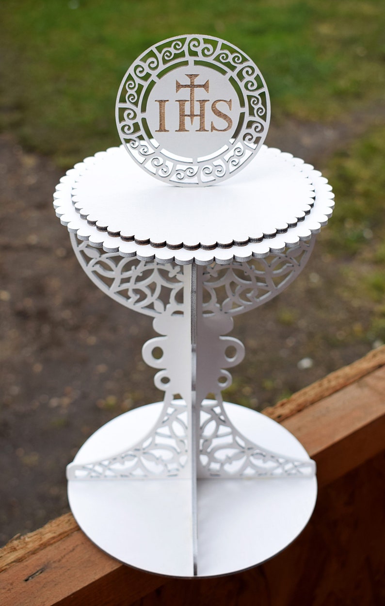First Holy Communion Decoration IHS Host Openwork Communion Chalice Dxf ...