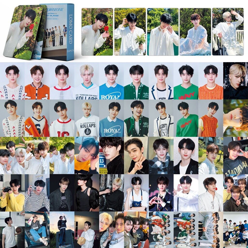 Fan-made Last Chance to Be First Zerose by ZB1 Lomo Photocards - Etsy