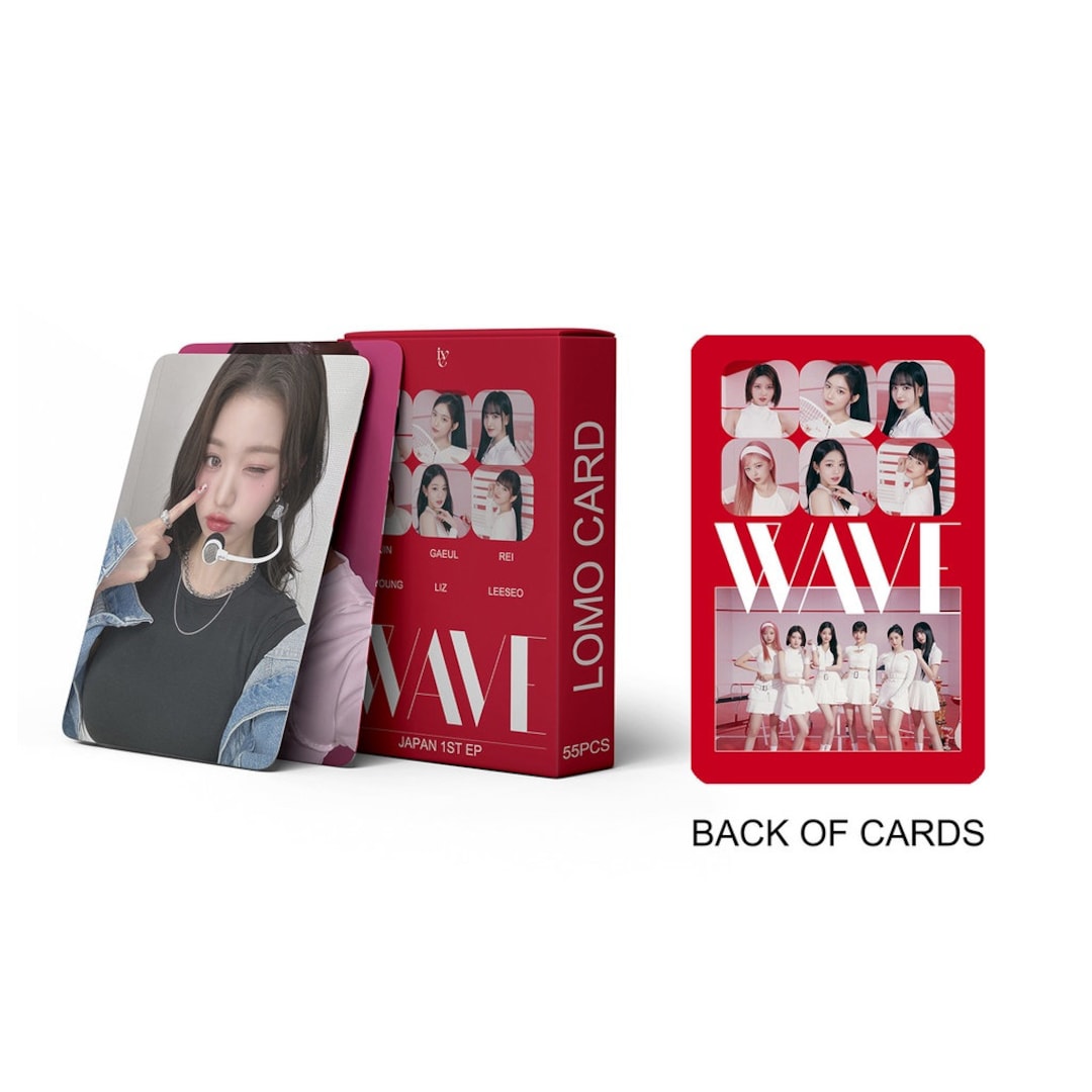 Fan-made Wave Concept by IVE Lomo Photocards - Etsy