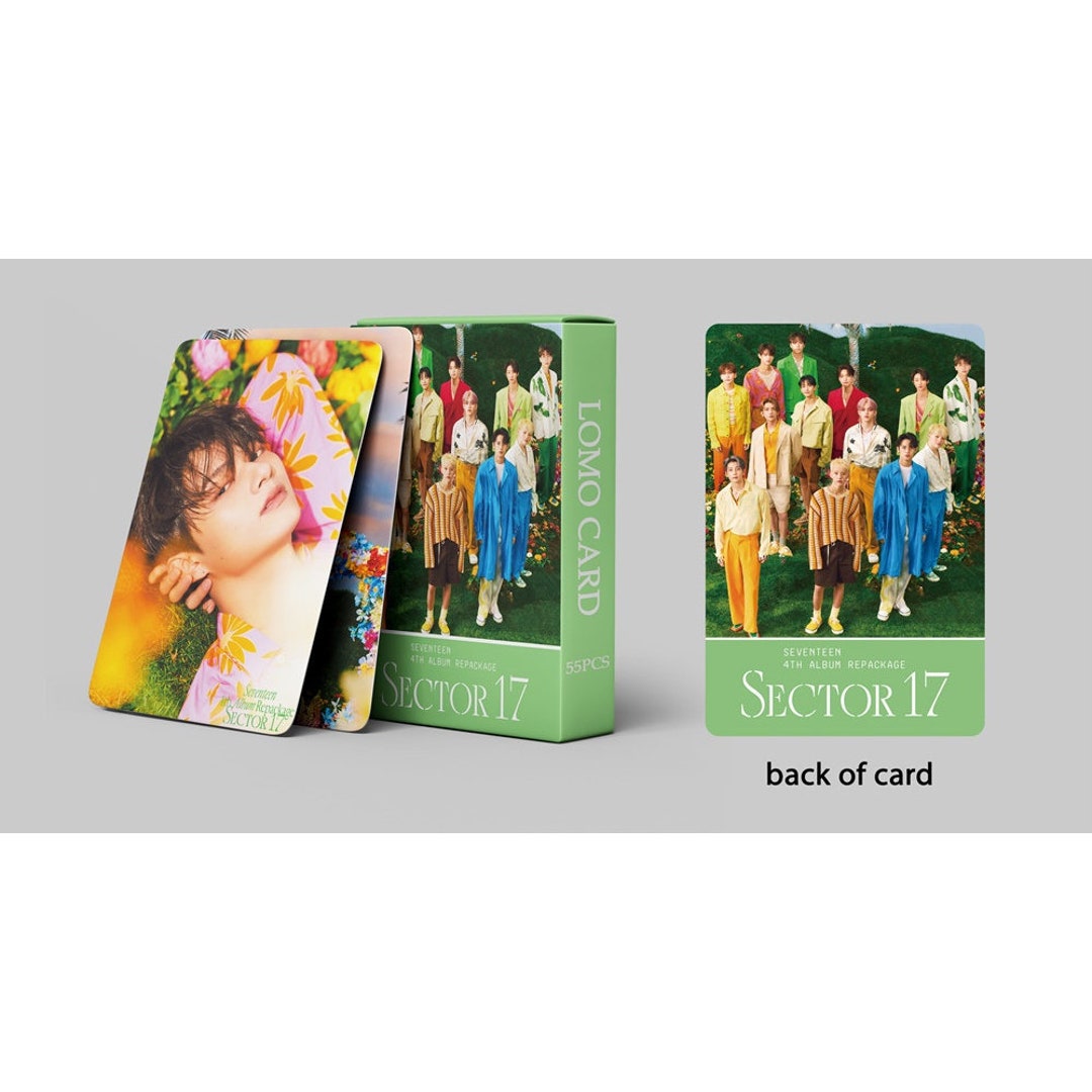55 Pcs Sector 17 Concept by Seventeen Fan-made Lomo Photocards - Etsy