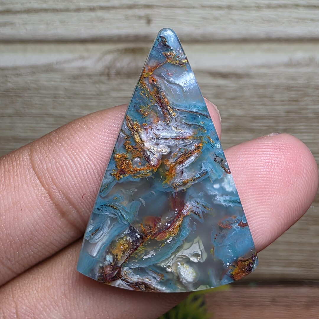 Chrysocolla Chalcedony Native Copper Uniqe Motif, Aquadite, for ...
