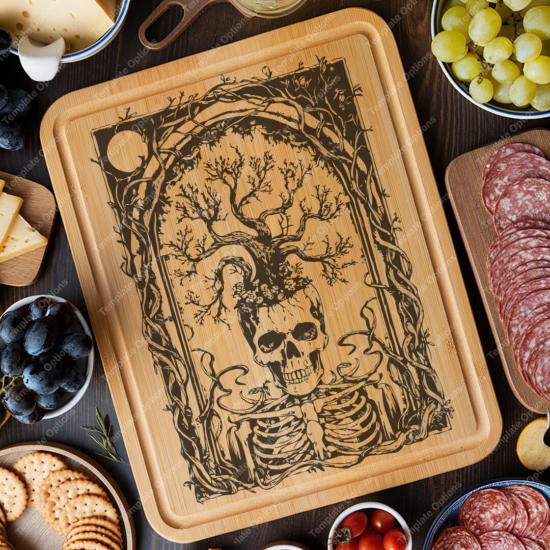 Charcuterie, SVG, Cutting Board, Chopping Board, Laser Engraved Files ...