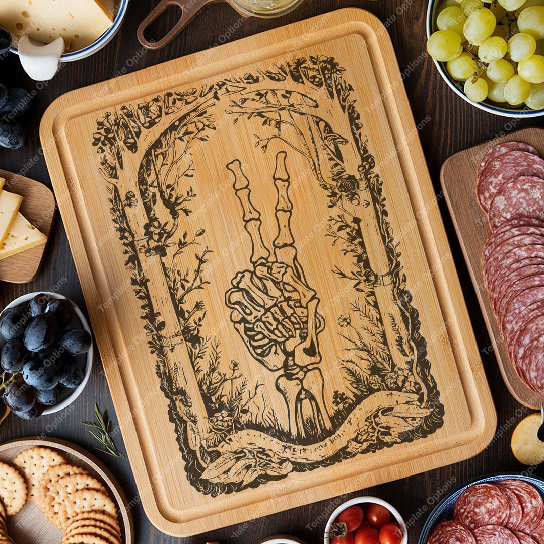 Chopping Board SVG, Cutting Board SVG, Charcuterie Board SVG, Kitchen ...