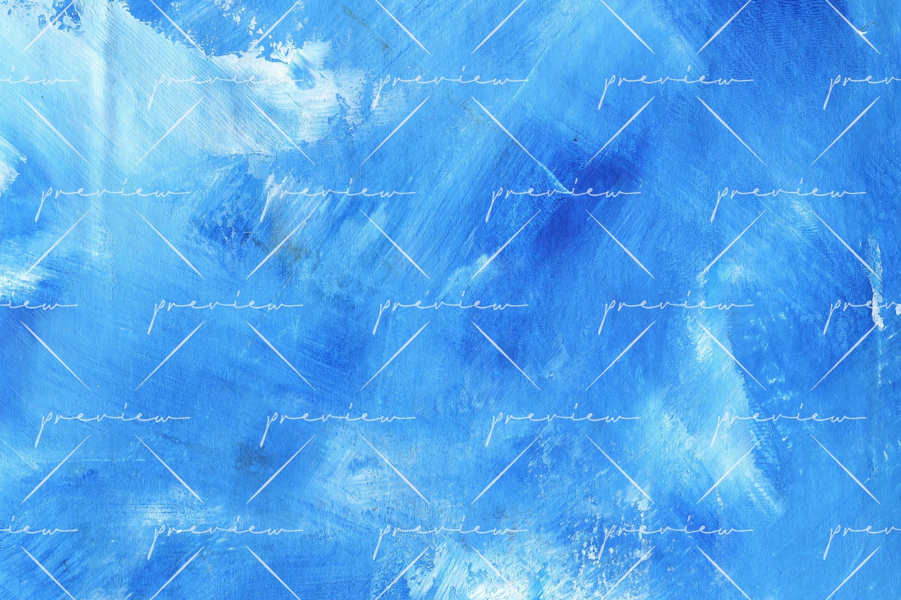 40 Blue Textures, Gelli Scans, Hand-painted Collage Papers, Studio ...