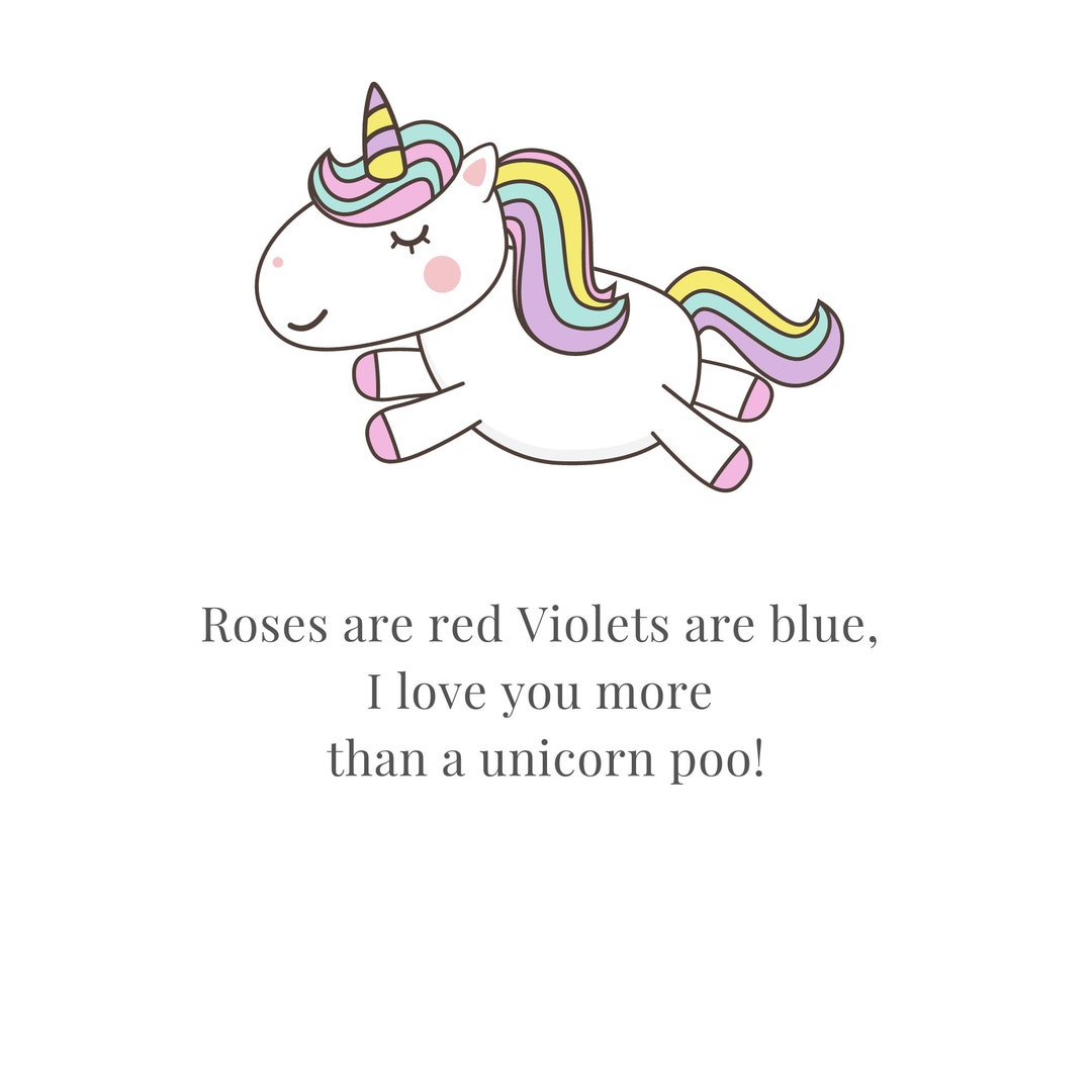 Silly Whimsical Poem From Kids, Valentine's Day Poem, for Mom Perfect ...