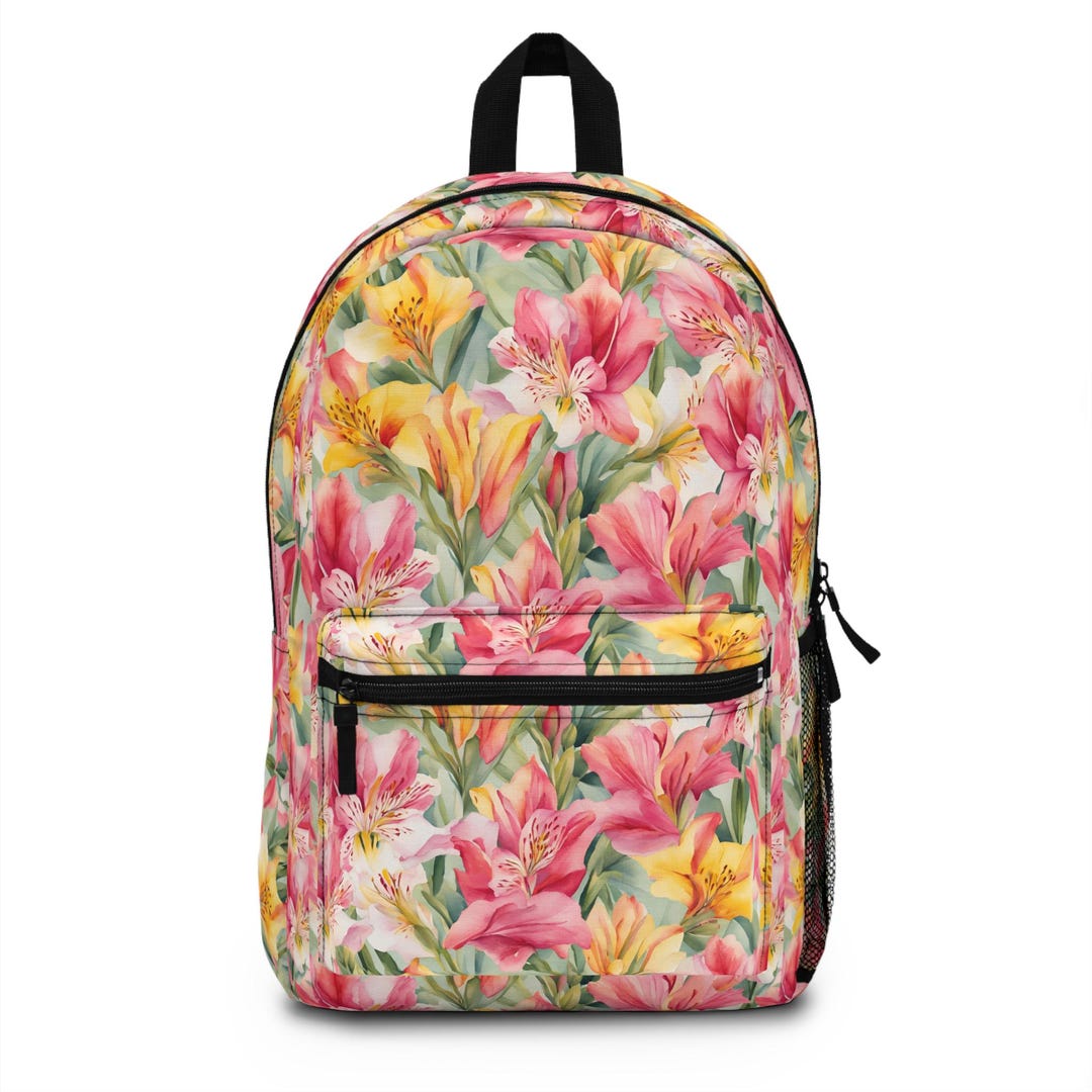 Alstroemeria Peruvian Lily Backpack - Etsy