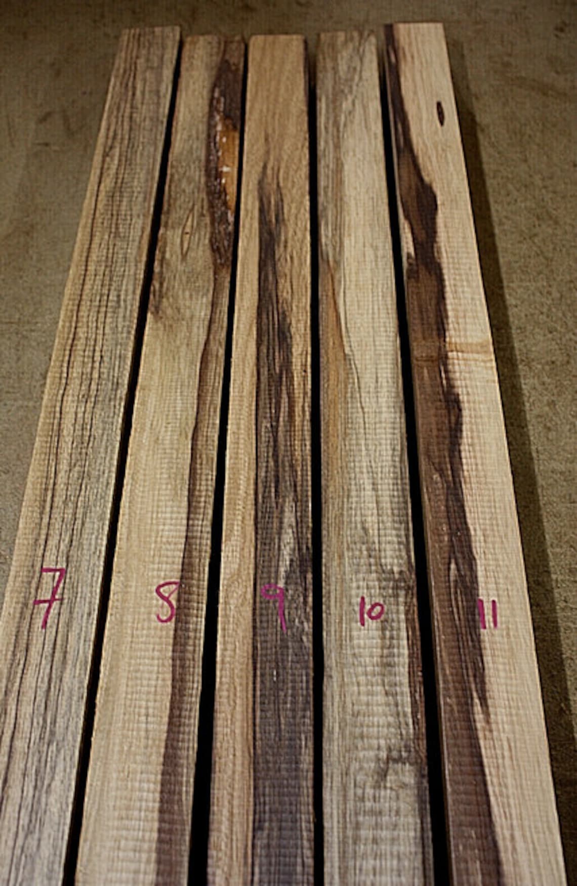 BLACK LIMBA Turning Blank Spindle 300-900 X 50 X 50mm Kiln-dried Grade ...