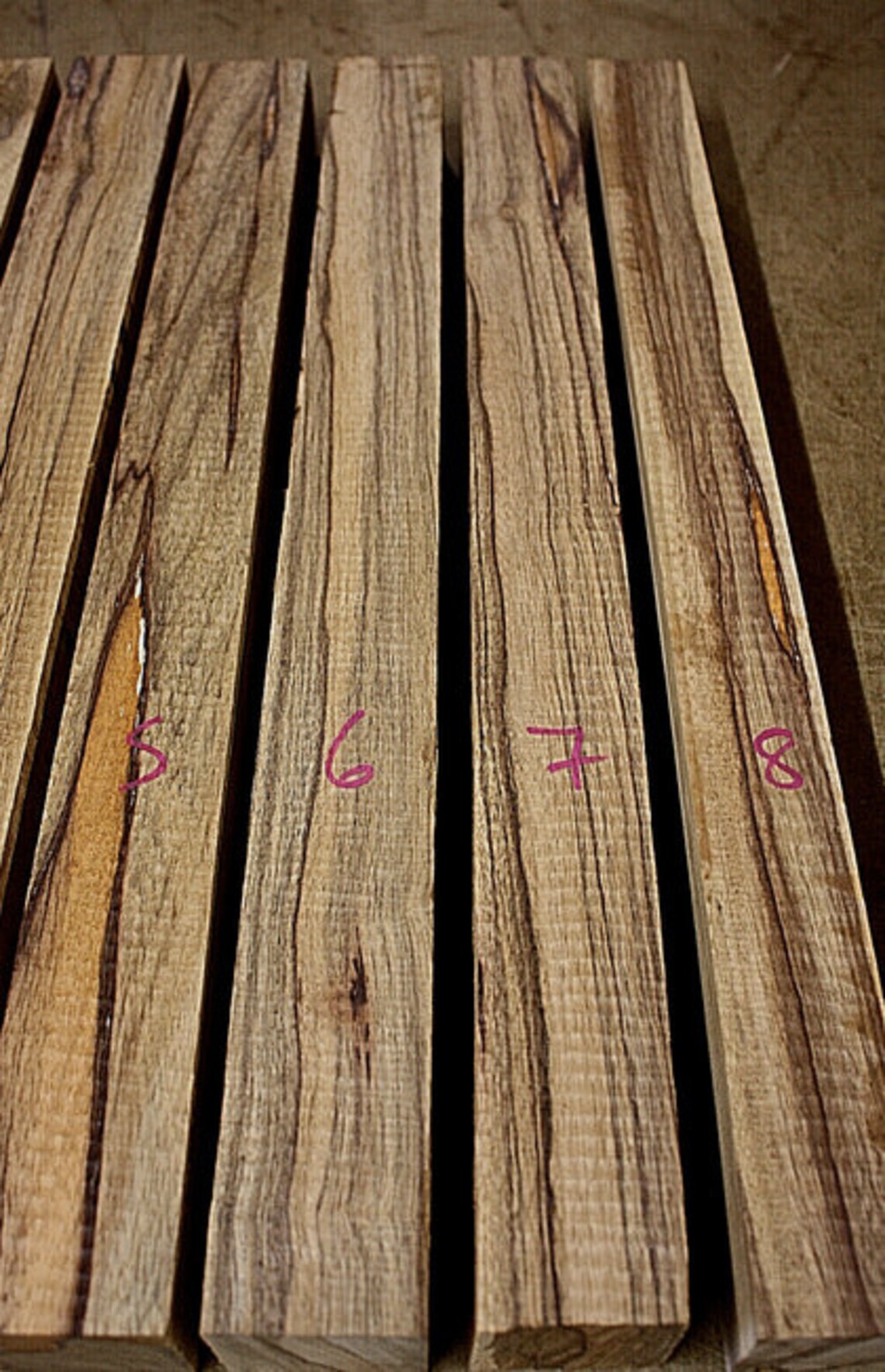 BLACK LIMBA Turning Blank Spindle 300-900 X 50 X 50mm Kiln-dried Grade ...