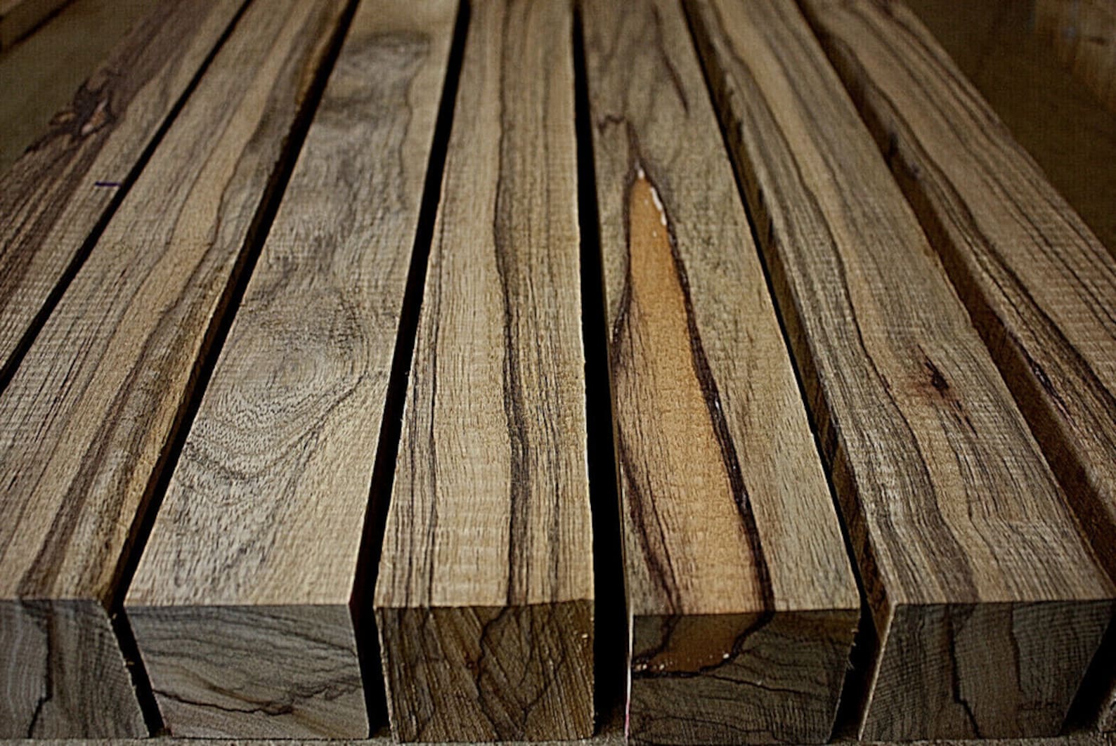 BLACK LIMBA Turning Blank Spindle 300-900 X 50 X 50mm Kiln-dried Grade ...