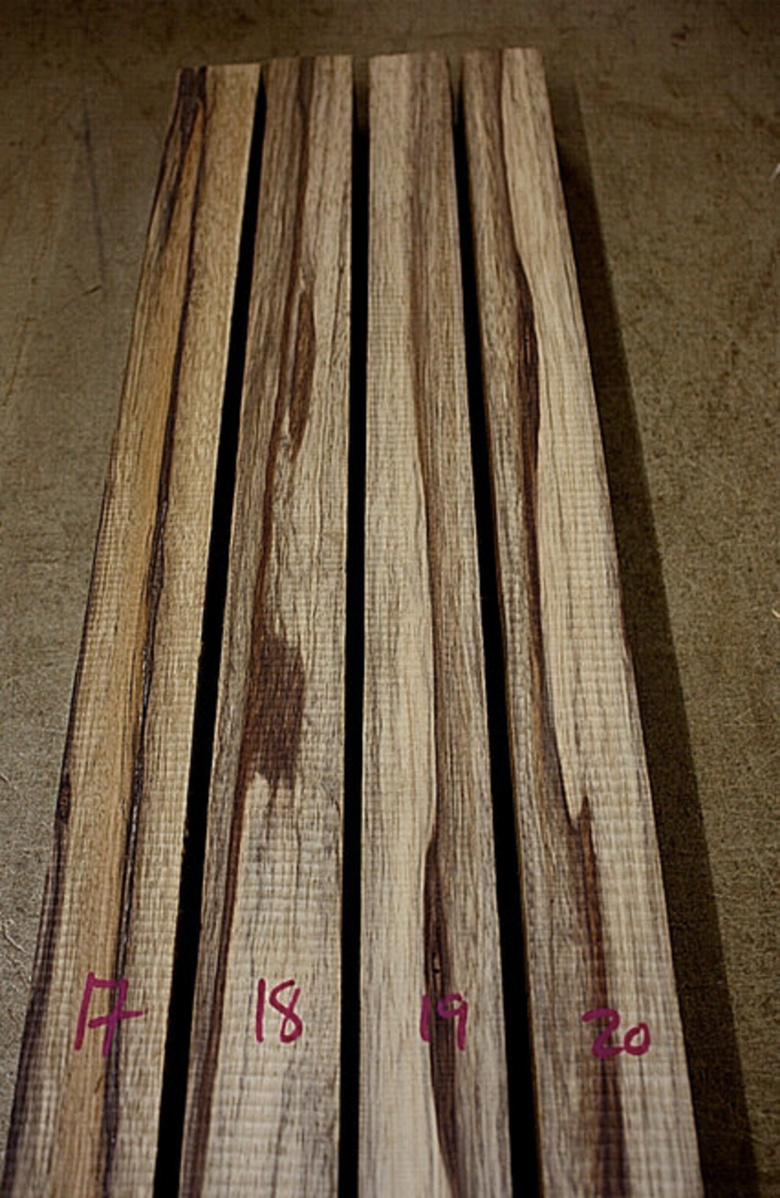 BLACK LIMBA Turning Blank Spindle 300-900 X 50 X 50mm Kiln-dried Grade ...