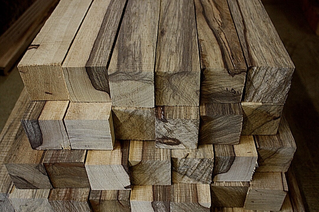 BLACK LIMBA Turning Blank Spindle 300-900 X 50 X 50mm Kiln-dried Grade ...