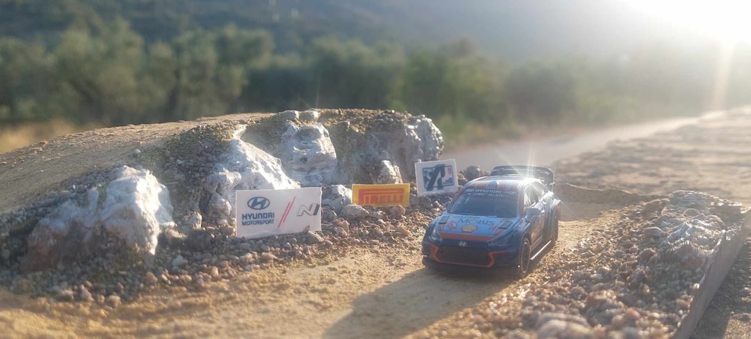 WRC DIORAMA Rally Acropolis Handmade - Etsy