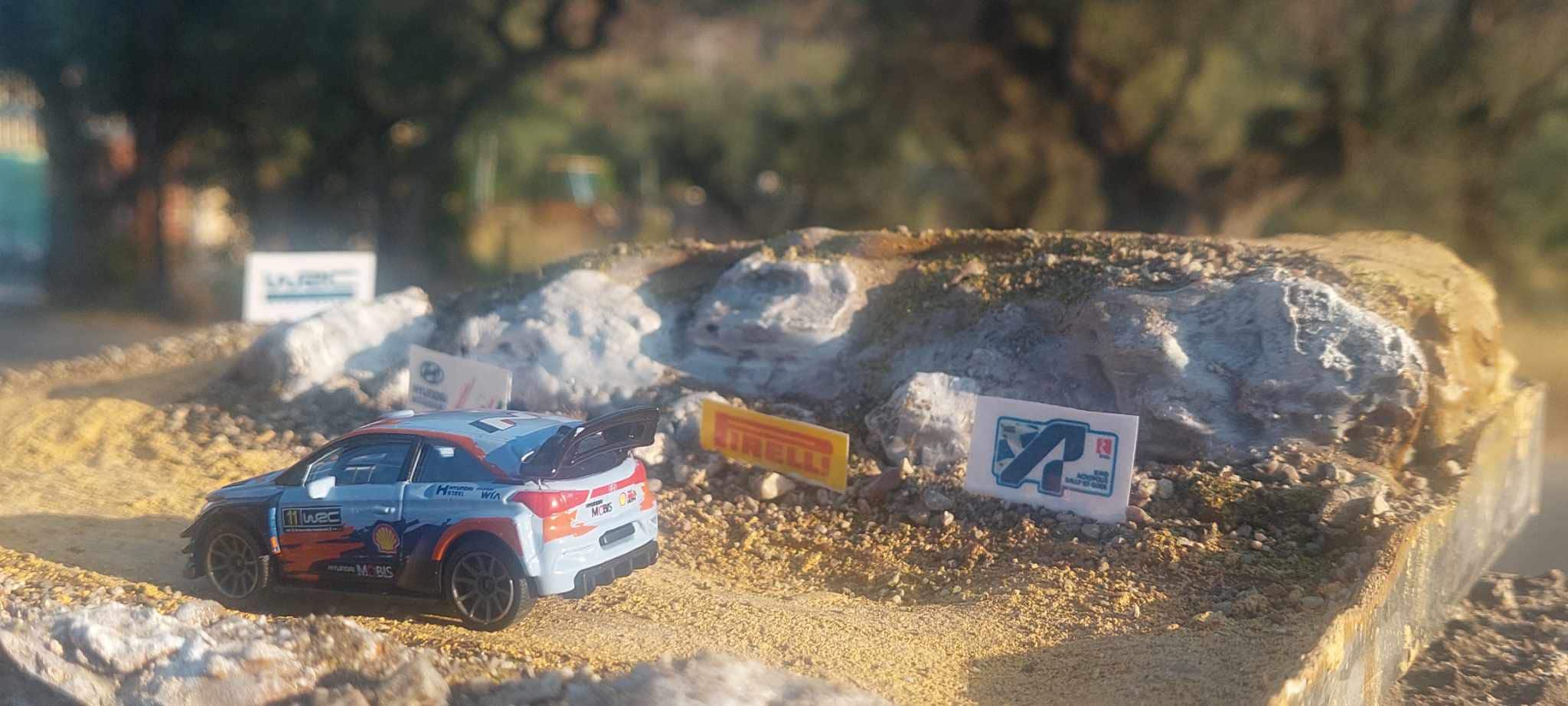 WRC DIORAMA Rally Acropolis Handmade - Etsy