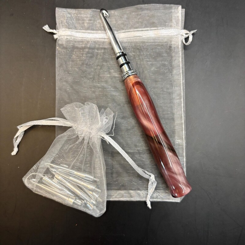 Resin Crochet Hook Set - Etsy