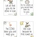 Children's Bible Scripture Cards: Safari Animal Design (digital ...