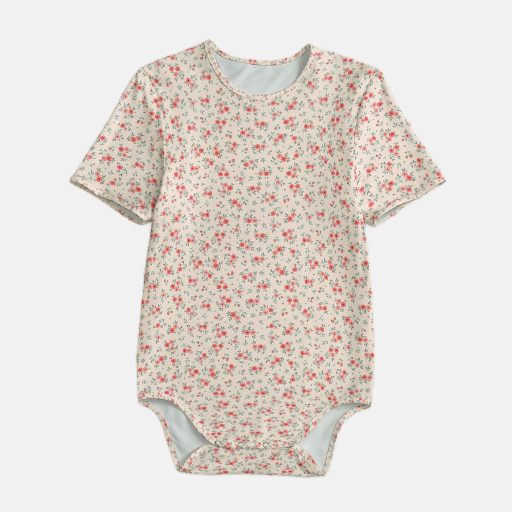 Cottagecore Ditsy Floral Age Regression Adult Bodysuit Floral - Etsy