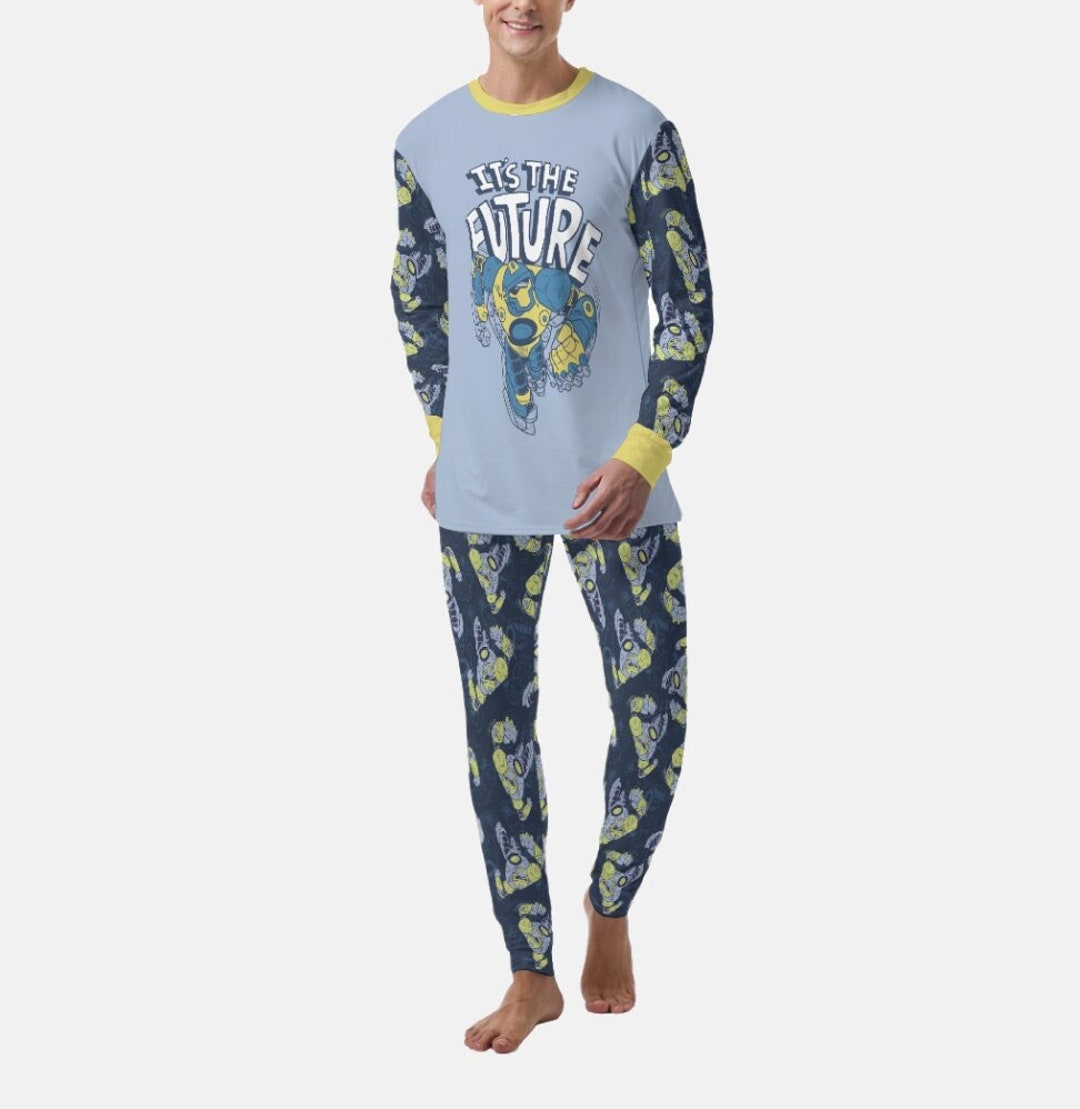 Robot Men's Age Regression Pajamas Robotics Littlespace Pyjamas ...