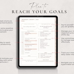 2025 Digital Planner iPad Planner Daily, Weekly & Monthly Planner 2025 ...