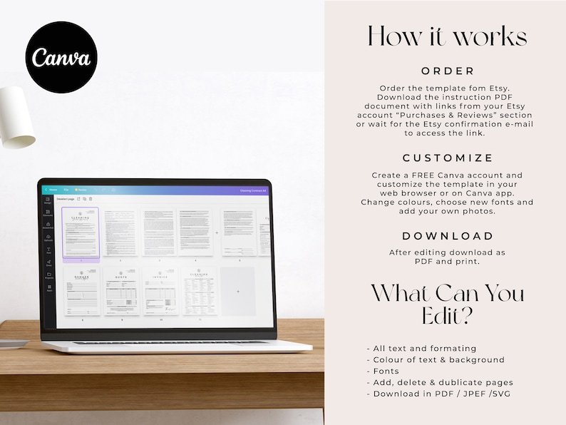 Interior Designer Client Contract Template, 9 Editable Designer ...