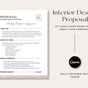Interior Designer Contract Template, Editable Service Contract ...
