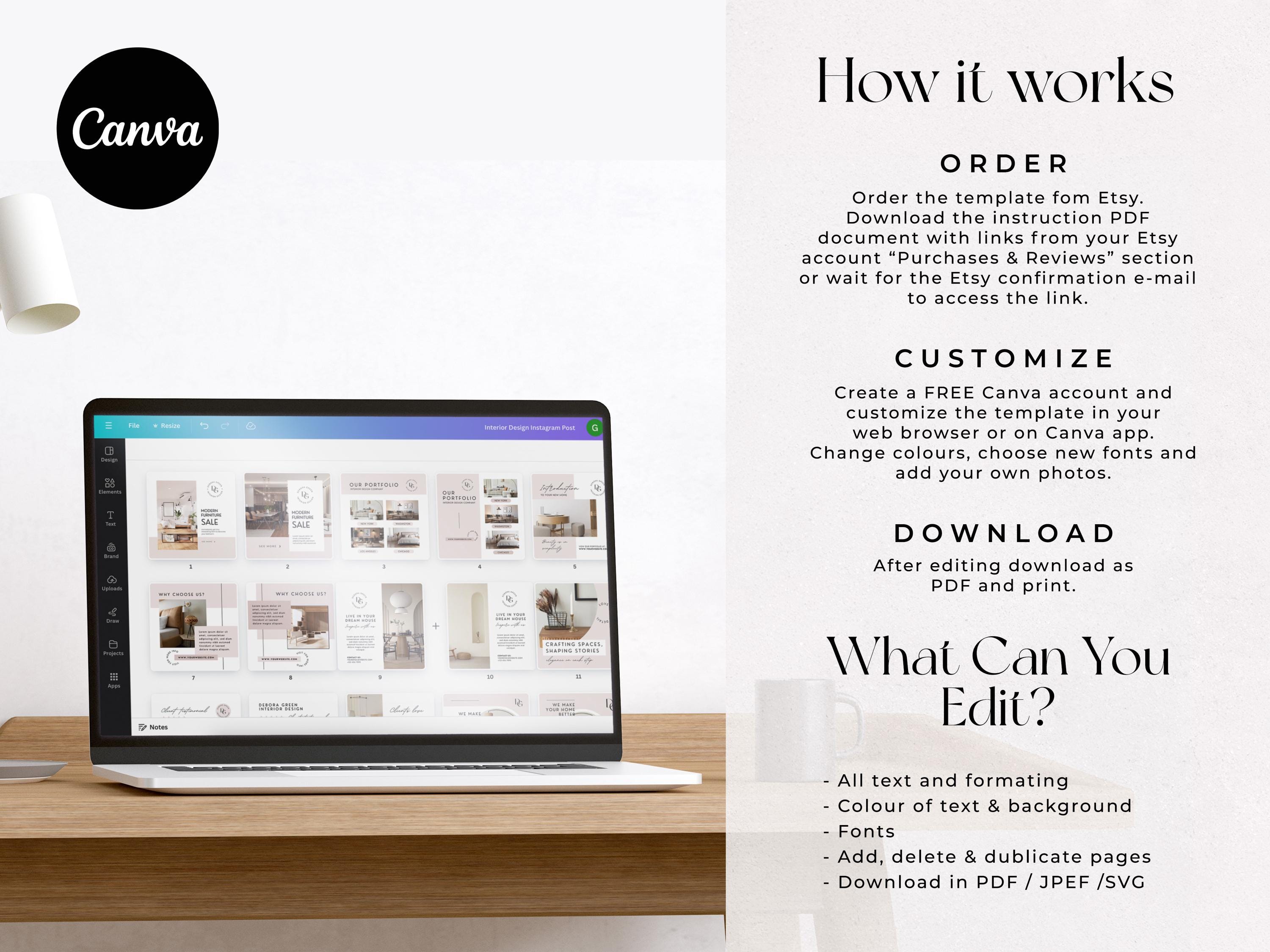 Wholesale Line Sheet Template, Business Catalog Template, Selfcare ...