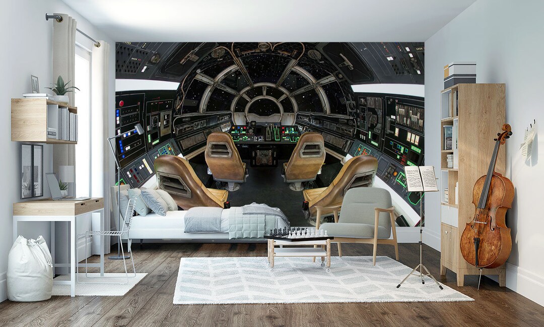 The Light Side Wallpaper Mural Custom Made Wallpaper for Any Room - Etsy UK
