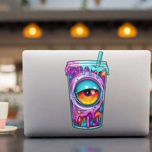 Trippy Drink Digital Sticker Clipart Bundle Download for Commercial Use ...