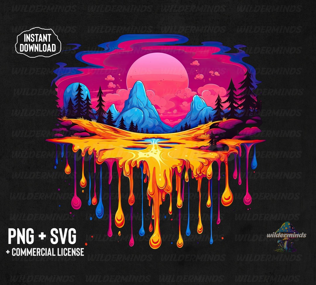 Landscape SVG Download T Shirt Design for Printnig, Beautiful ...