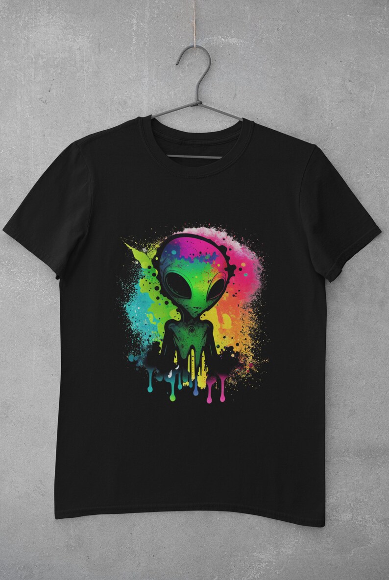 Graffiti Alien Design PNG SVG Digital Download Clip Art - Etsy