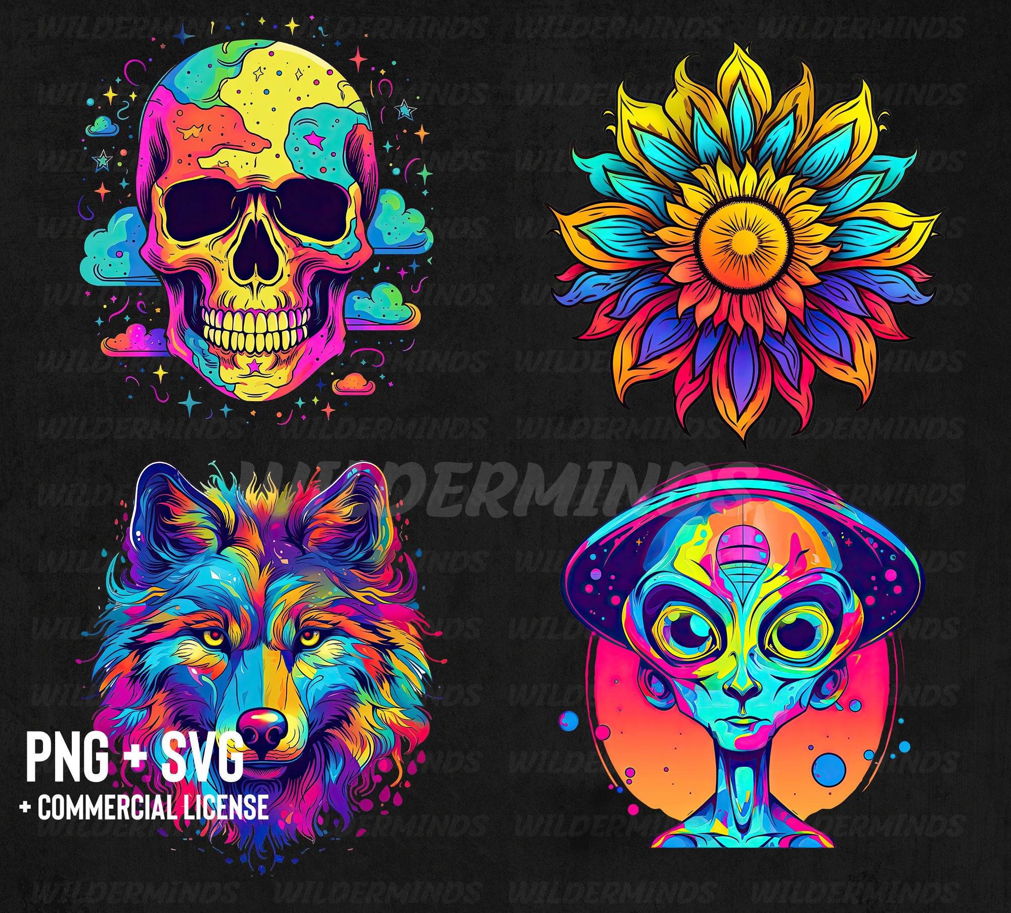 Trippy Files for Cricut SVG Bundle Psychedelic T-shirt Designs, Stoner ...