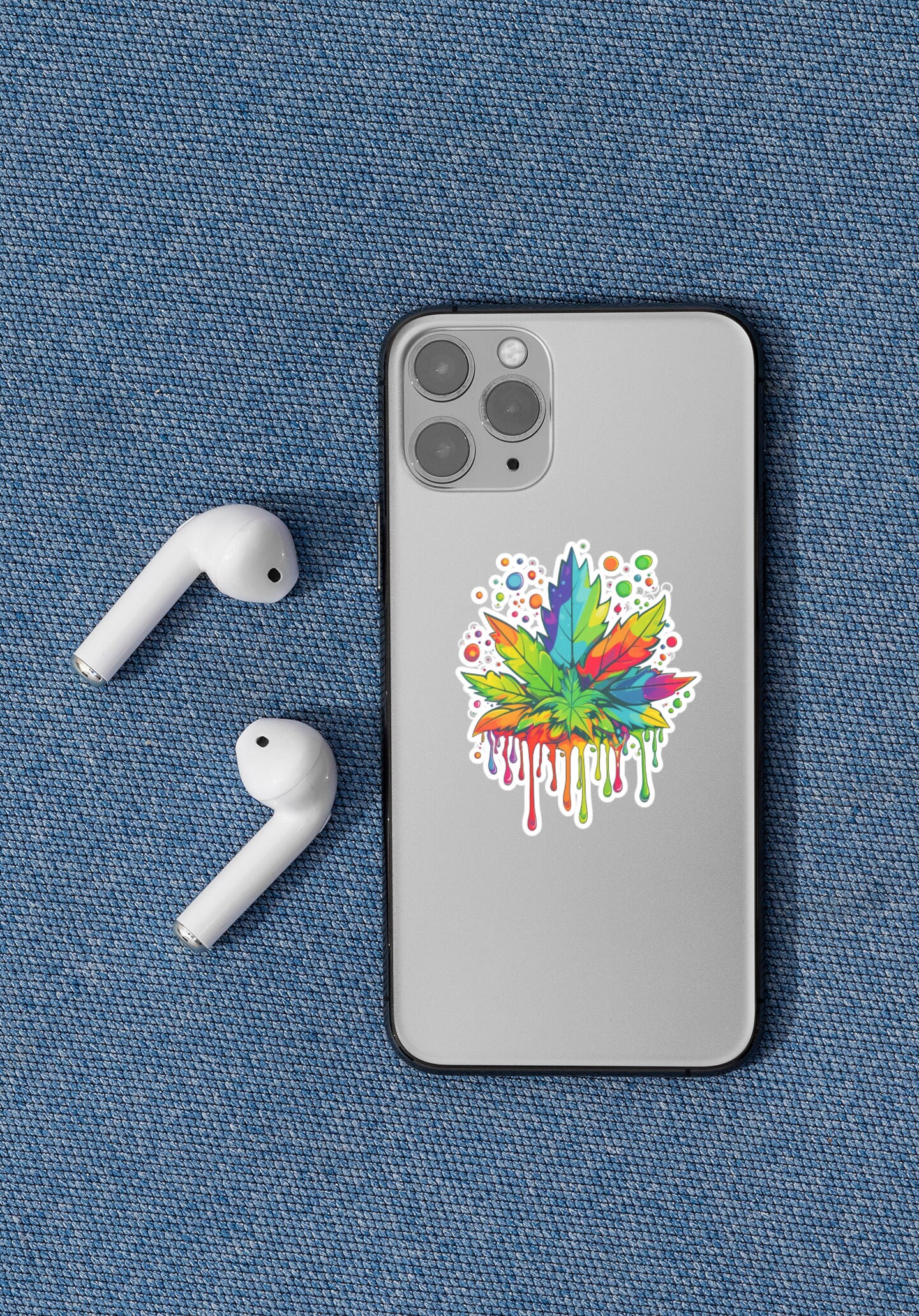 Colorful Weed Leaf PNG Digital Download, 420 SVG Design for Print ...