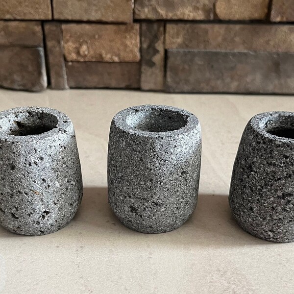 Stone Shot Glasses - Etsy