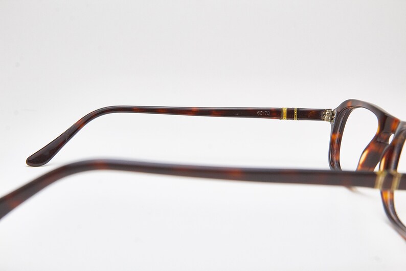 Vintage 80s PERSOL Eyeglasses | Jolly Dark Tortoiseshell Italian Frames ...