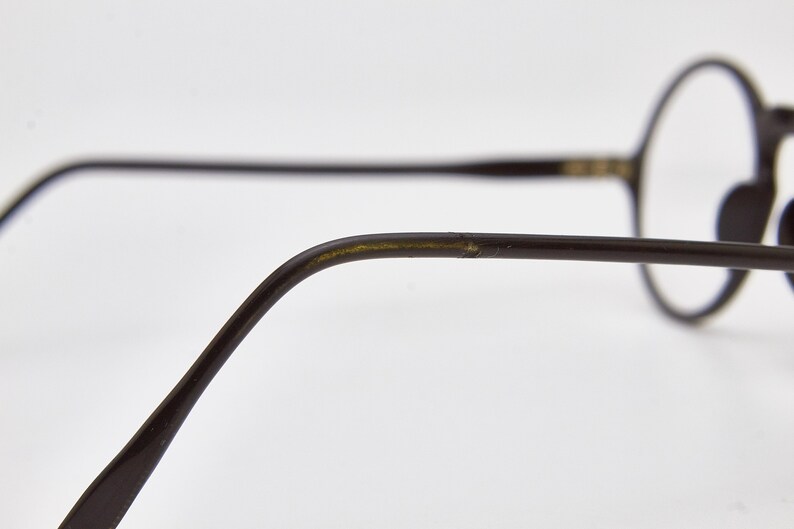 Vintage Eye Glasses 1920s/no Name /black Eyeglasses Round ,round ...