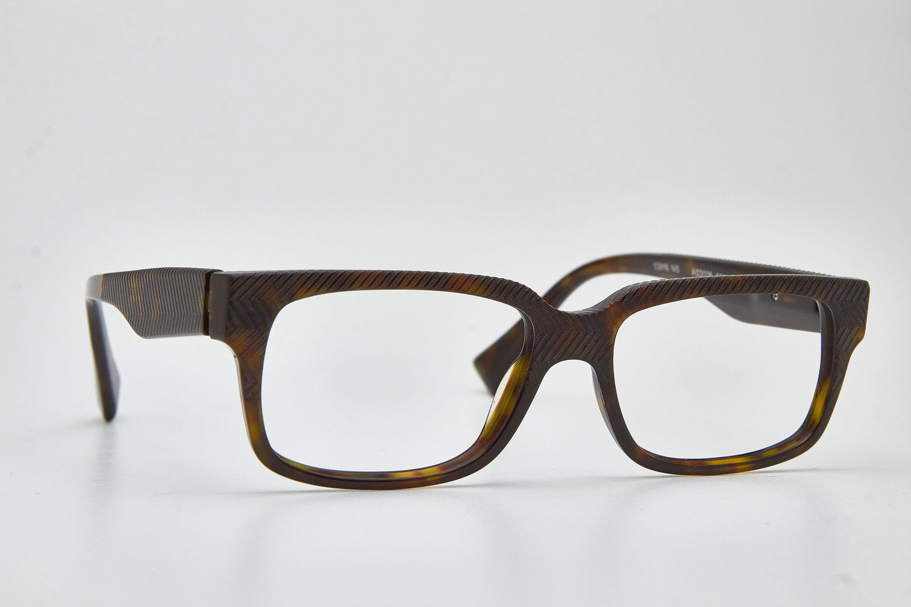 Brown Chunky Eyeglasses ALAIN MIKLI Eyewear/narrow Eyeglasses/brown ...
