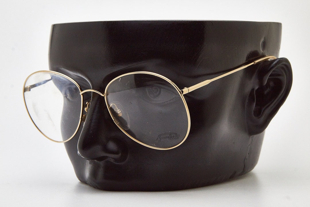 Gold Eyeglasses FLAIR Vintage Eyewear Topten 12 Light Golden Glasses ...