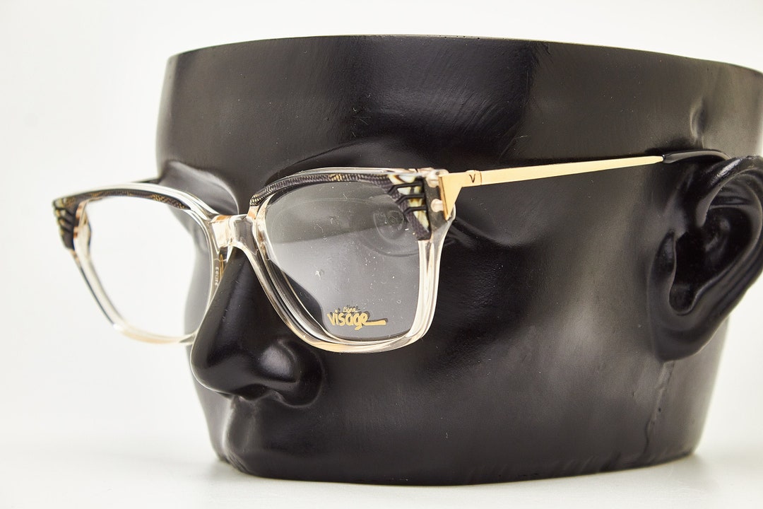 Vintage LIGNE VISAGE Butterfly Eyeglasses – 80s Italian Frames - Etsy