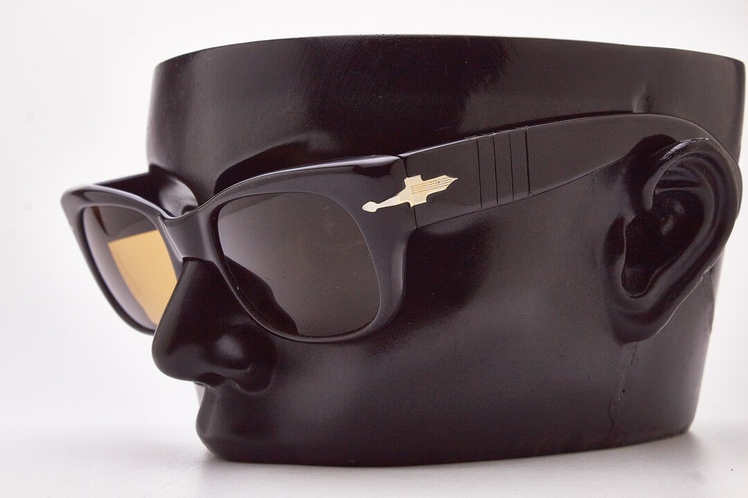 Rare Vintage Sunglasses 1960 Man / PERSOL RATTI 53*23 / Batman Movie ...