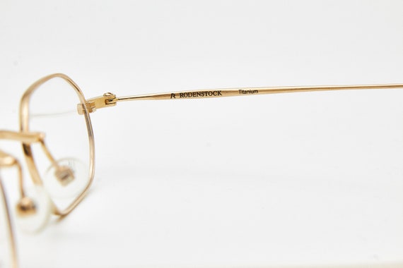 1990s vintage RODENSTOCK eyeglasses R4291,gold glasse… - Gem