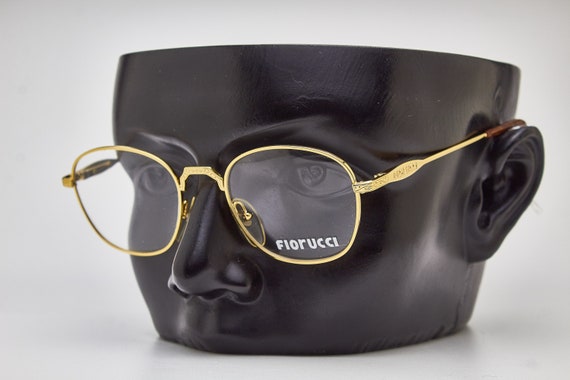 Vintage Round Eyeglasses fiorucci GLASGOW Gold Eyeglasses steampunk Glasses golden Glasses gold Round Frame golden Frame unisex Eyeglasses Etsy Canada