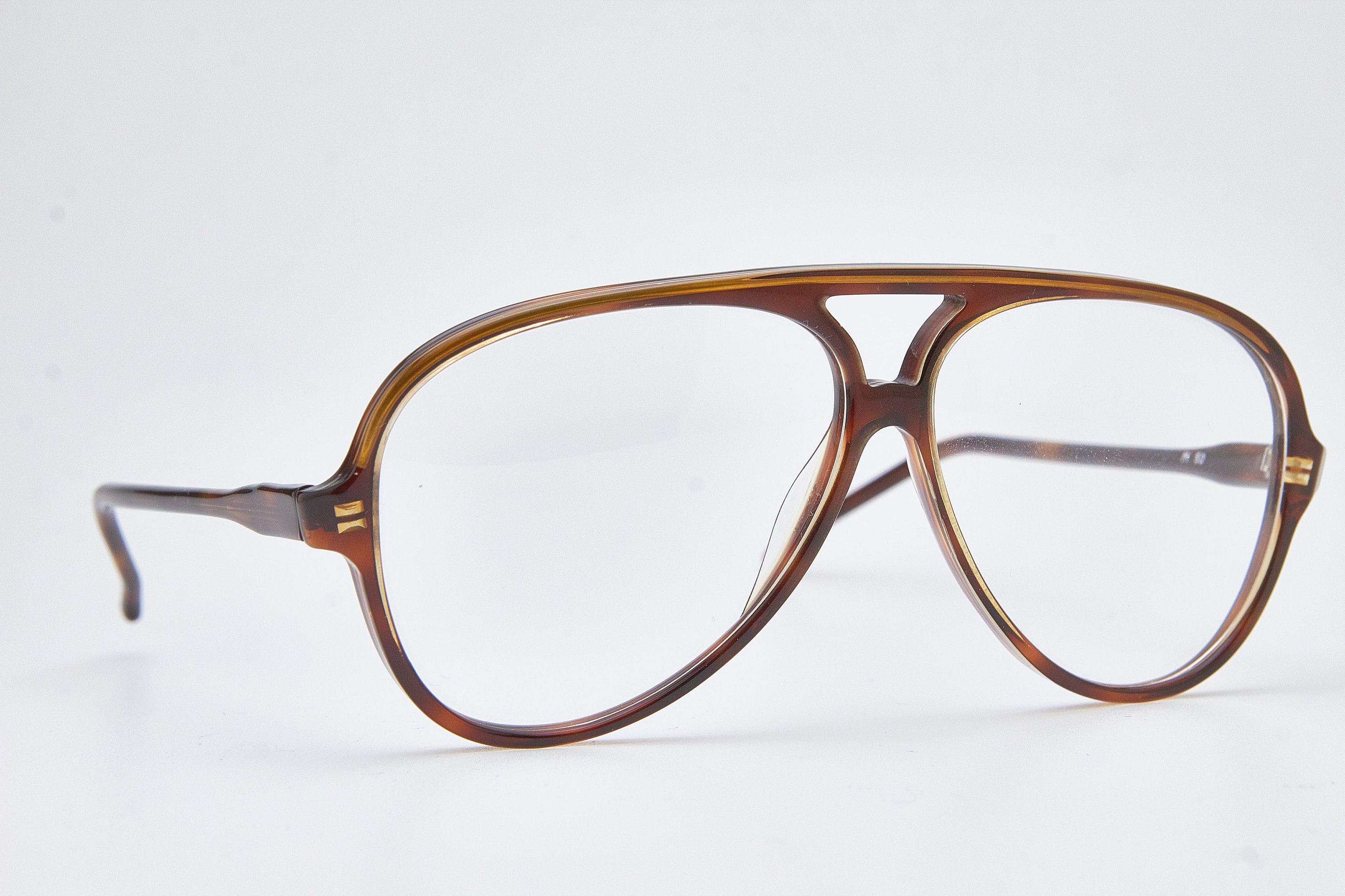 Vintage Aviator Goggles 1980s/personal 122/aviator Eyeglasses/oversized ...