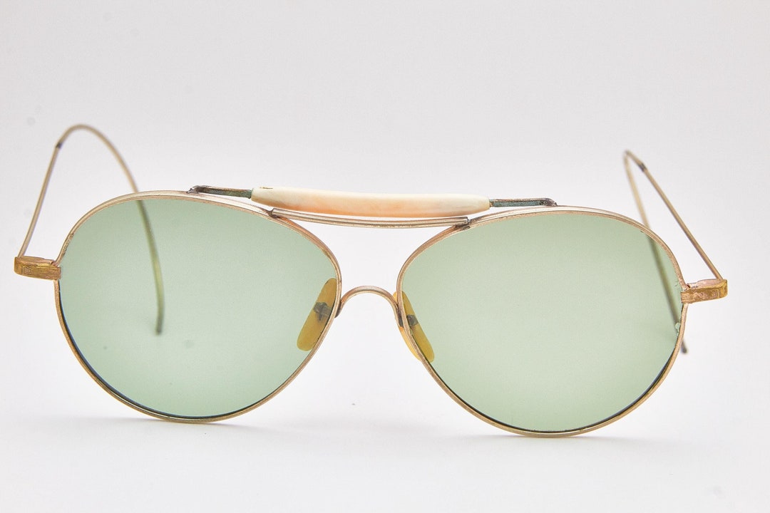 Extremely Rare Sunglasses WORLD WAR II 1940s Aviator Sunglasses/aviator ...