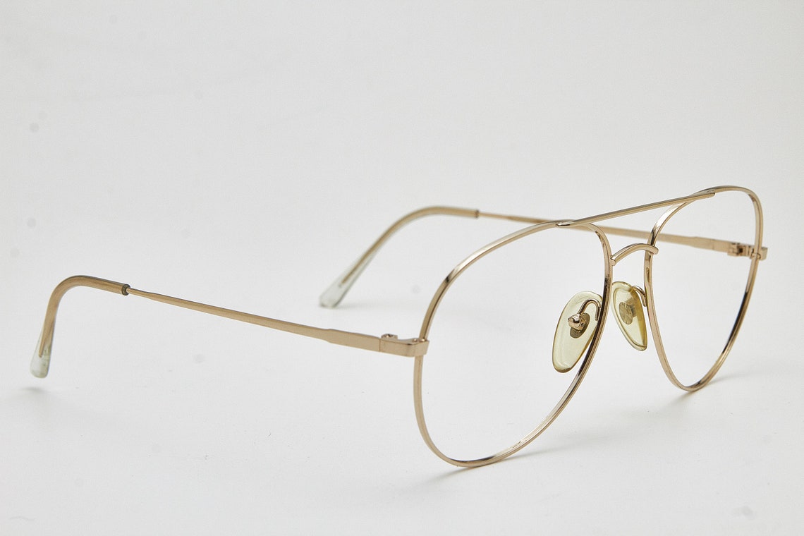 Vintage Man Eyewear 1980's/ POLAROID 4913 28 60-18 145 / Aviator Retro ...