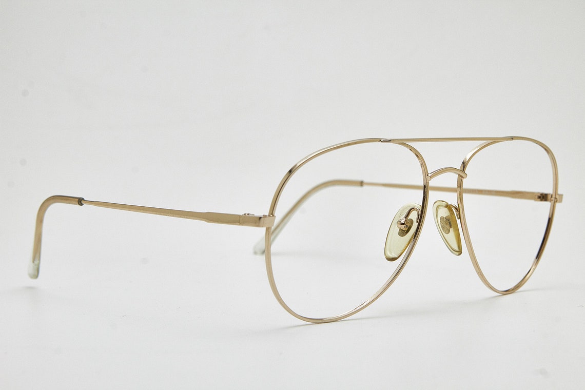 Vintage Man Eyewear 1980's/ POLAROID 4913 28 60-18 145 / Aviator Retro ...