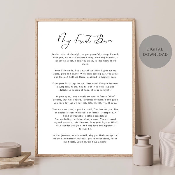 Mom Poem - Etsy