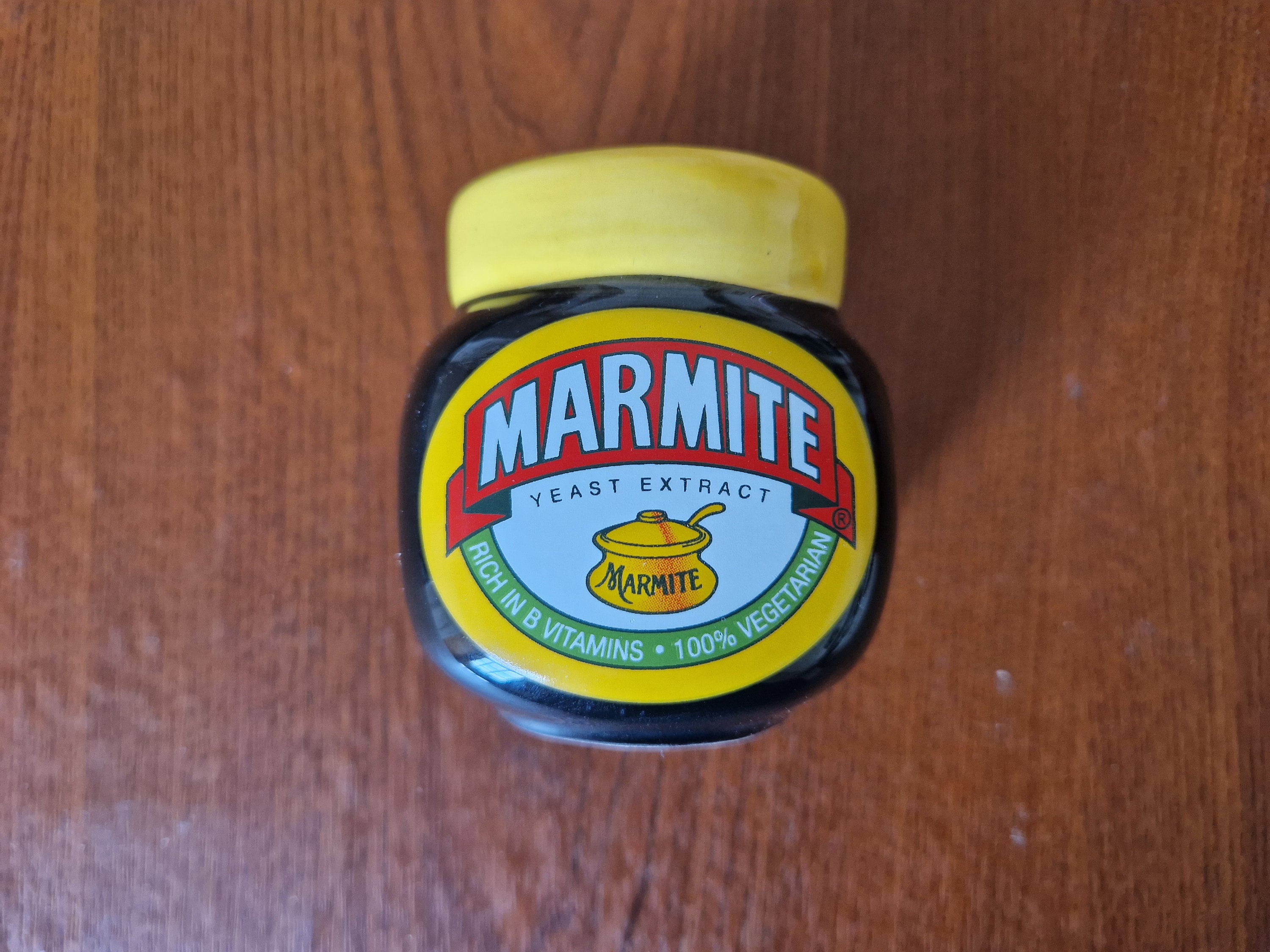 Ceramic Marmite Jar Egg Cup - Etsy UK