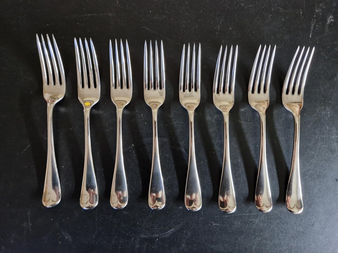 Vintage Set of EPNS Old English Pattern Forks X 8 - 7.25 Inches - Etsy UK